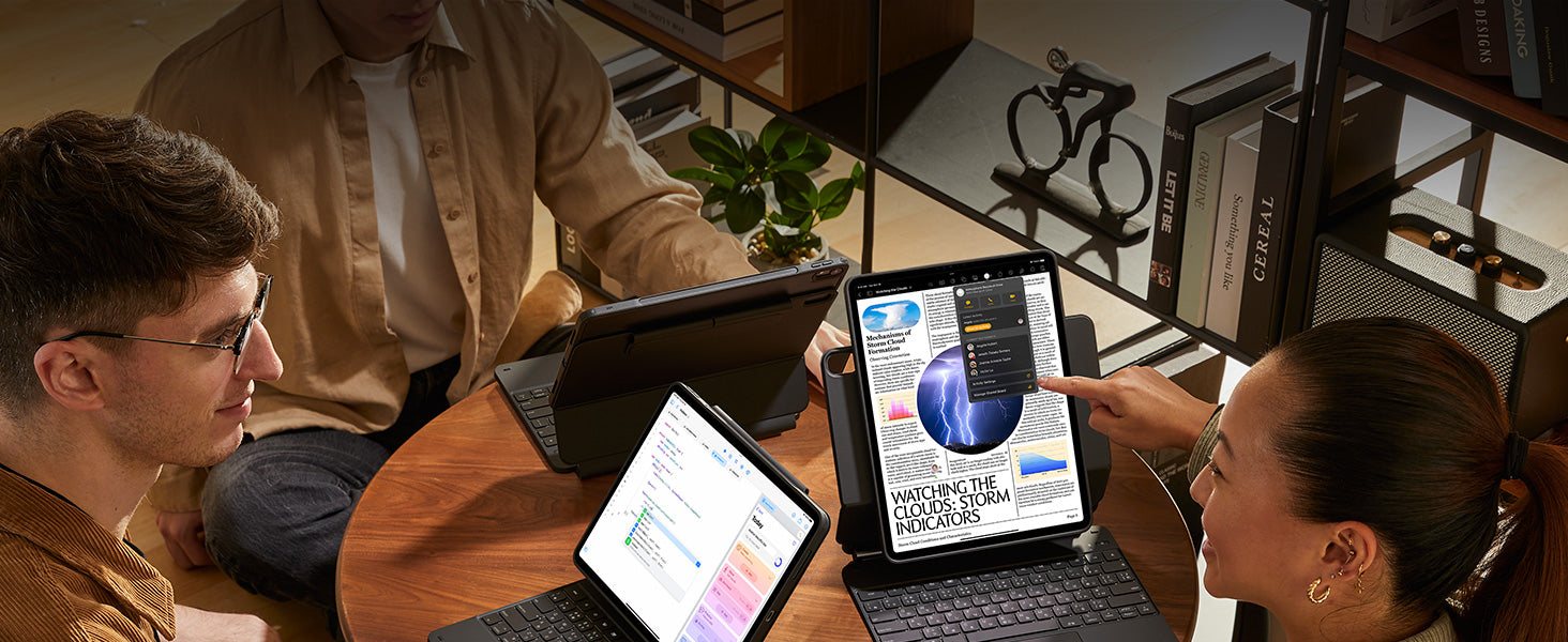 ESR Apple iPad Air 11” (2025) Rebound Magnetic Keyboard Case 360 - US ...