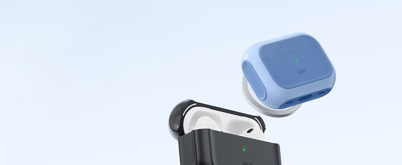 Orange AirPods Pro 3 Wireless Earbuds Charging Case Cover | ESR Orbit