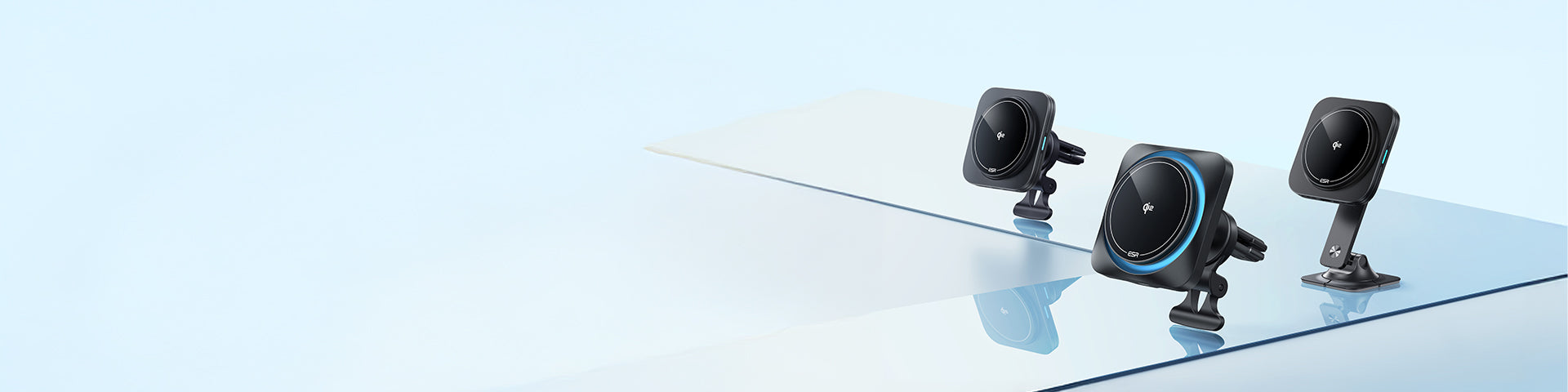 HaloLock MagSafe Compatible Car Mount Wireless Chargers | ESR